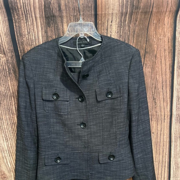 Anne Klein | Jackets & Coats | Anne Klein Two Piece Suit Combo Jacket And Skirt Excellent Used ...